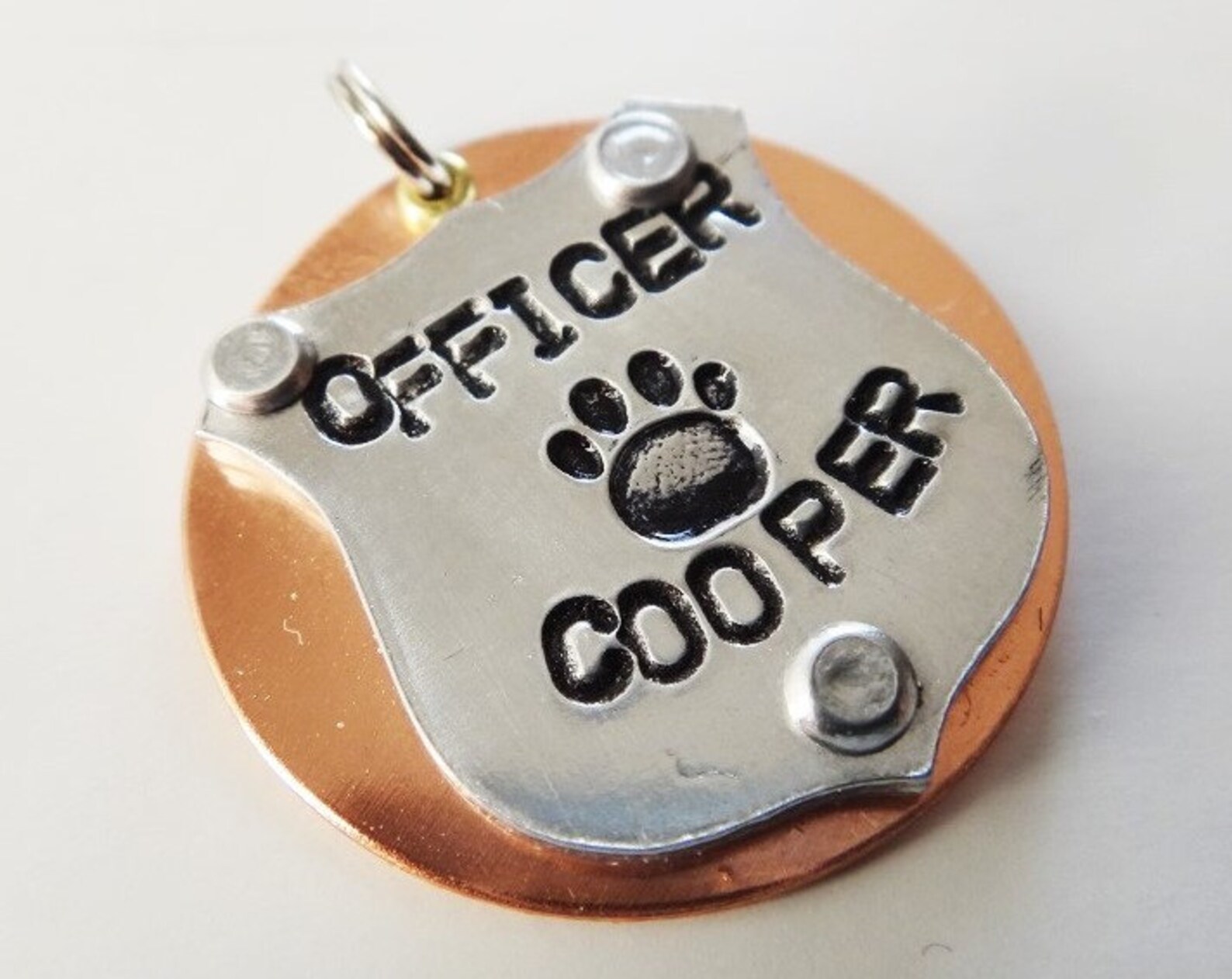 Dog Tag - Cat Tag - Police Dog Tag - Deputy Dog Tag - Custom Pet ID Tag ...