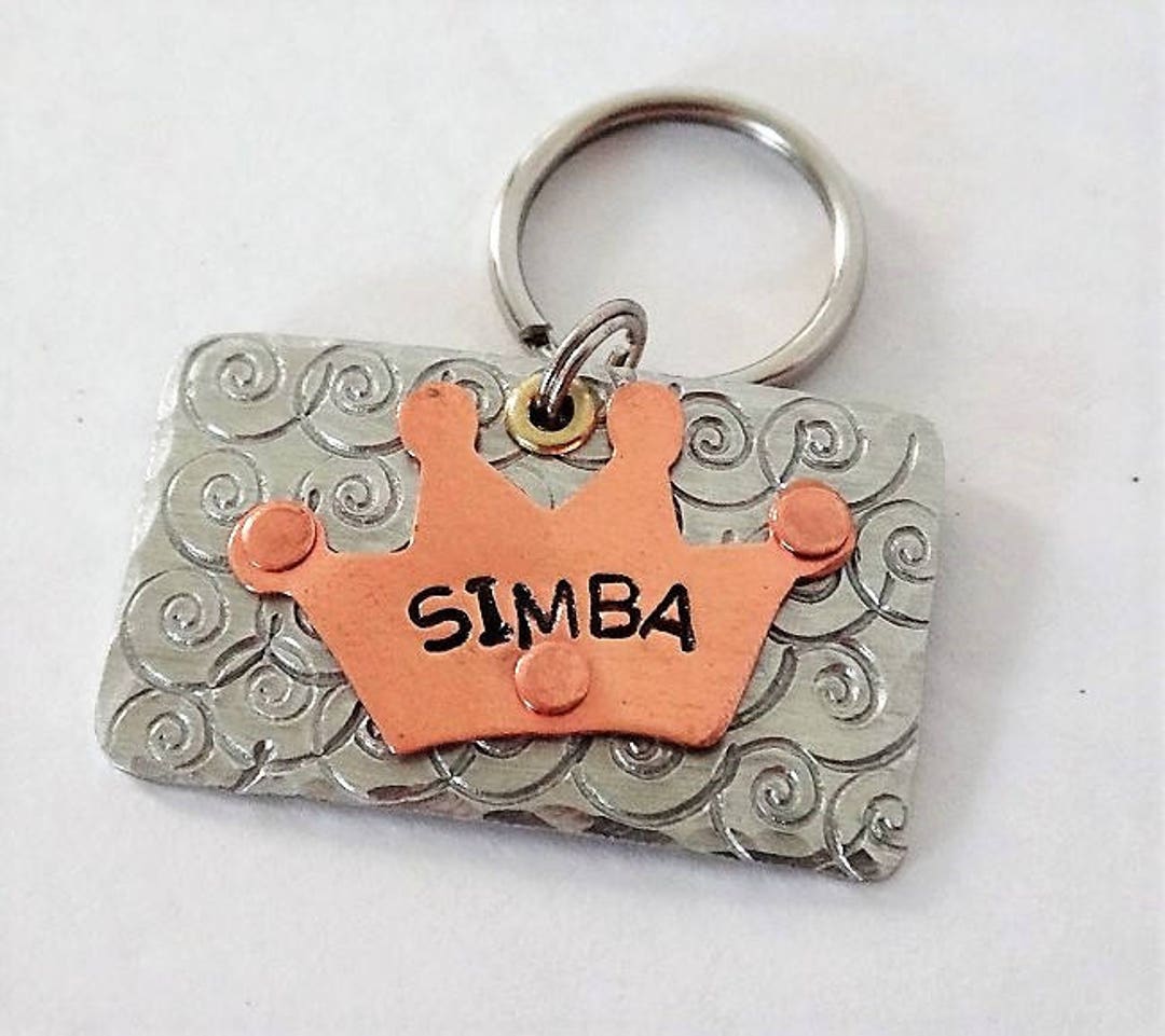 Dog Tag - Cat Tag - King of the Jungle, Prince or Princess Pet ID Tag ...
