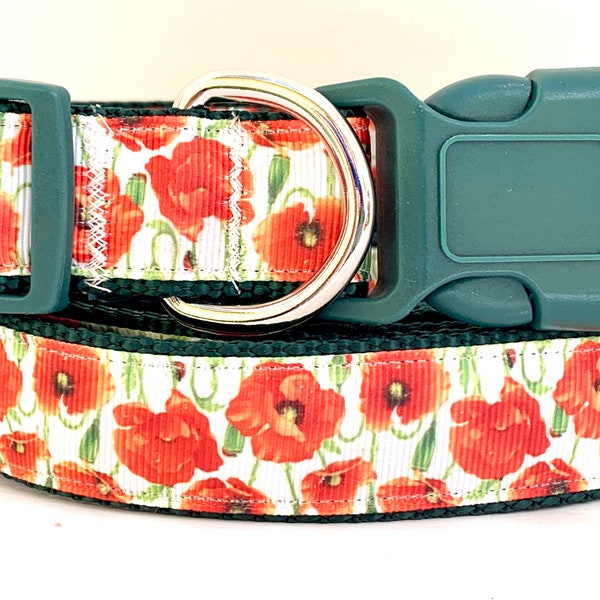 Poppy Flower Collar - Etsy