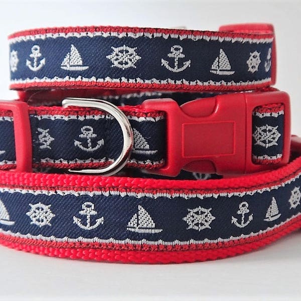 Nautical Collar - Etsy