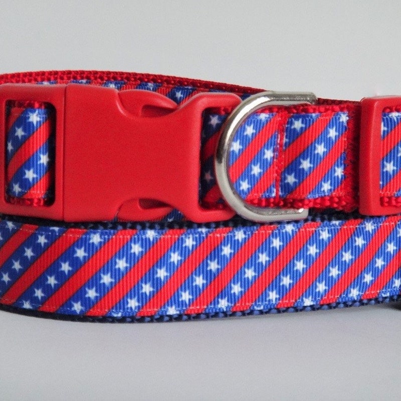 Patriotic Dog Collar - Etsy