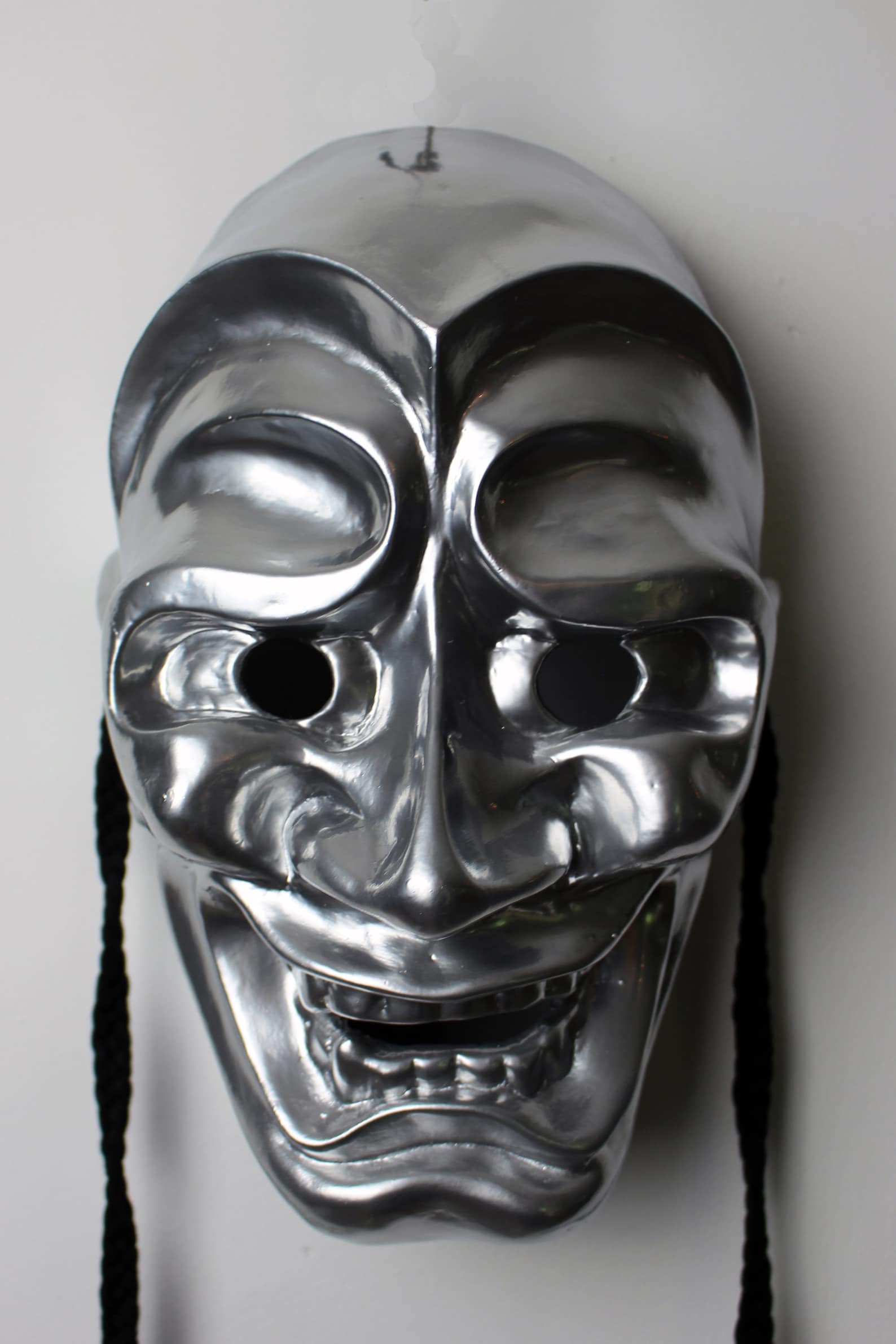 Revenge of the Ninja Mask Silver : Paper Mask | Etsy