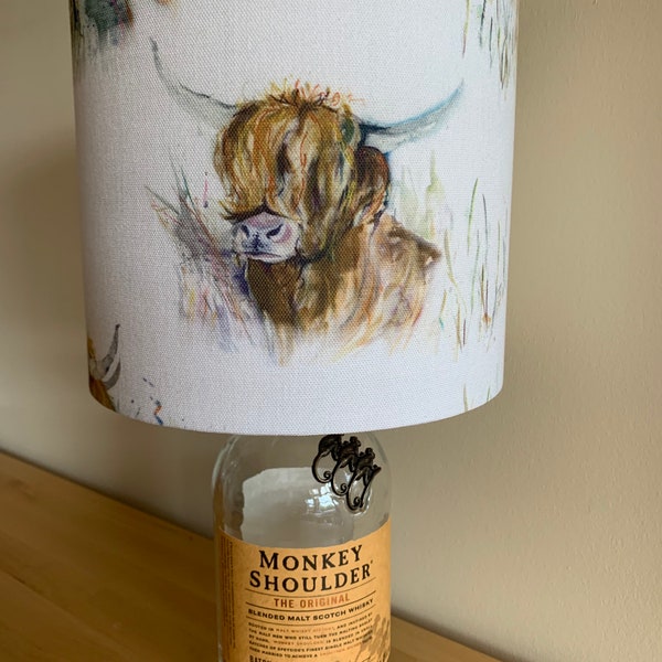 Highland Cow Lamp Shade - Etsy UK