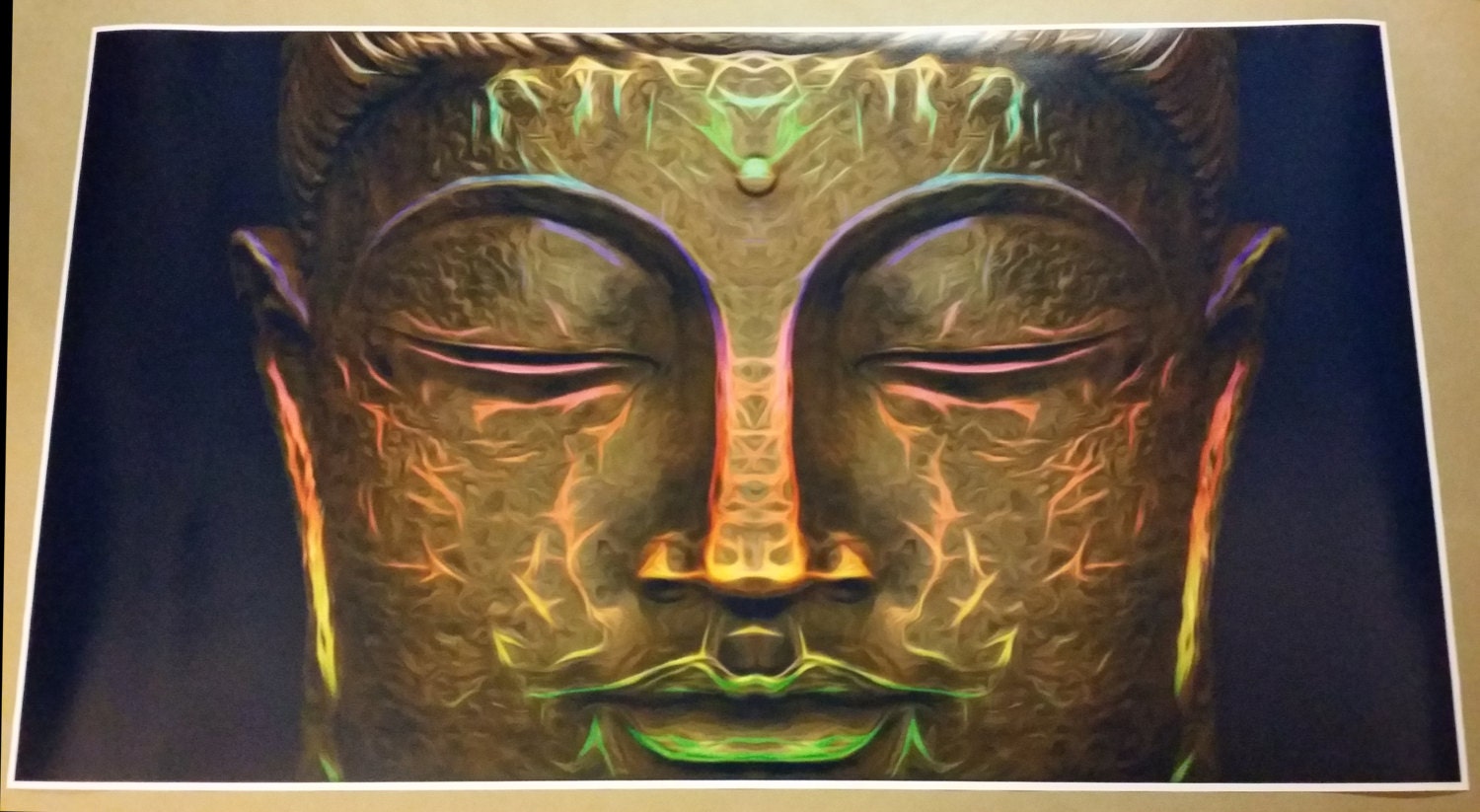 Buddha Poster Print Nirvana Zen Peace Tranquility Spirituality - Etsy