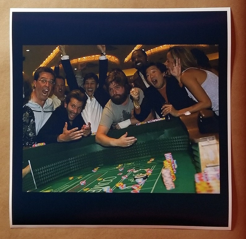 The Hangover Movie Scene 12 X 12 Posters Casino - Etsy