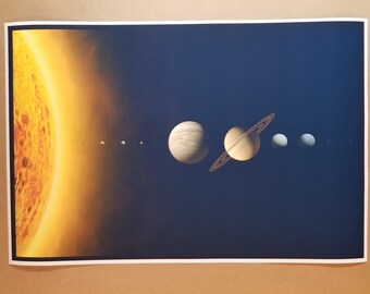 Solar System Model - Etsy