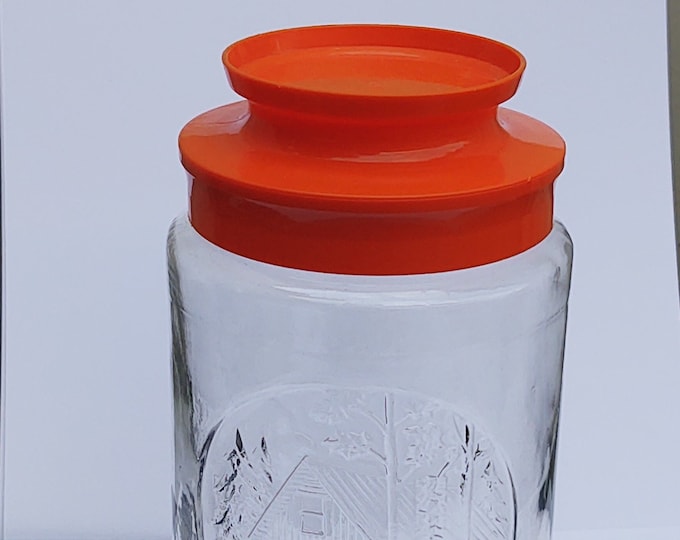 Vintage Tang Glass Jar - Etsy