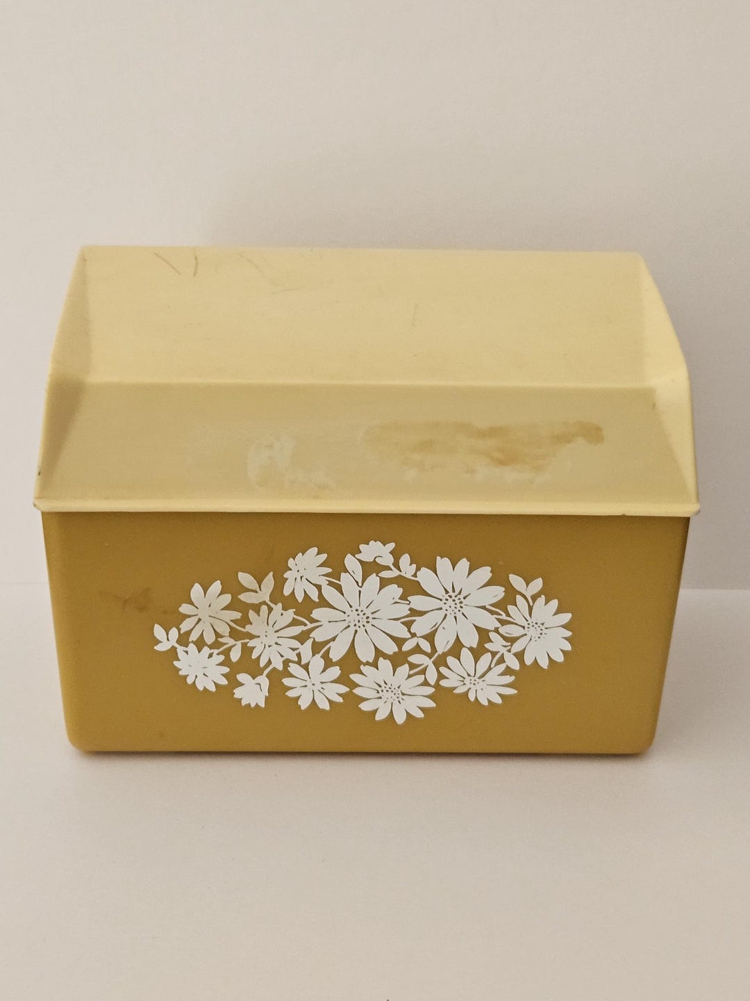 Vintage Recipe Box - Etsy