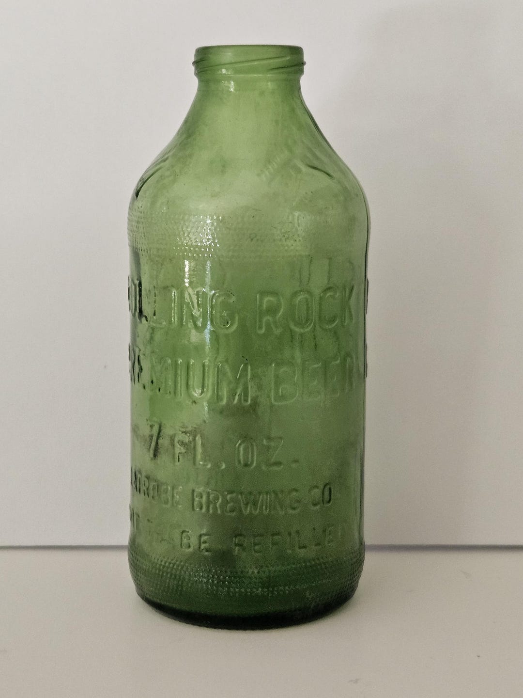 Vintage Rolling Rock Bottle - Etsy