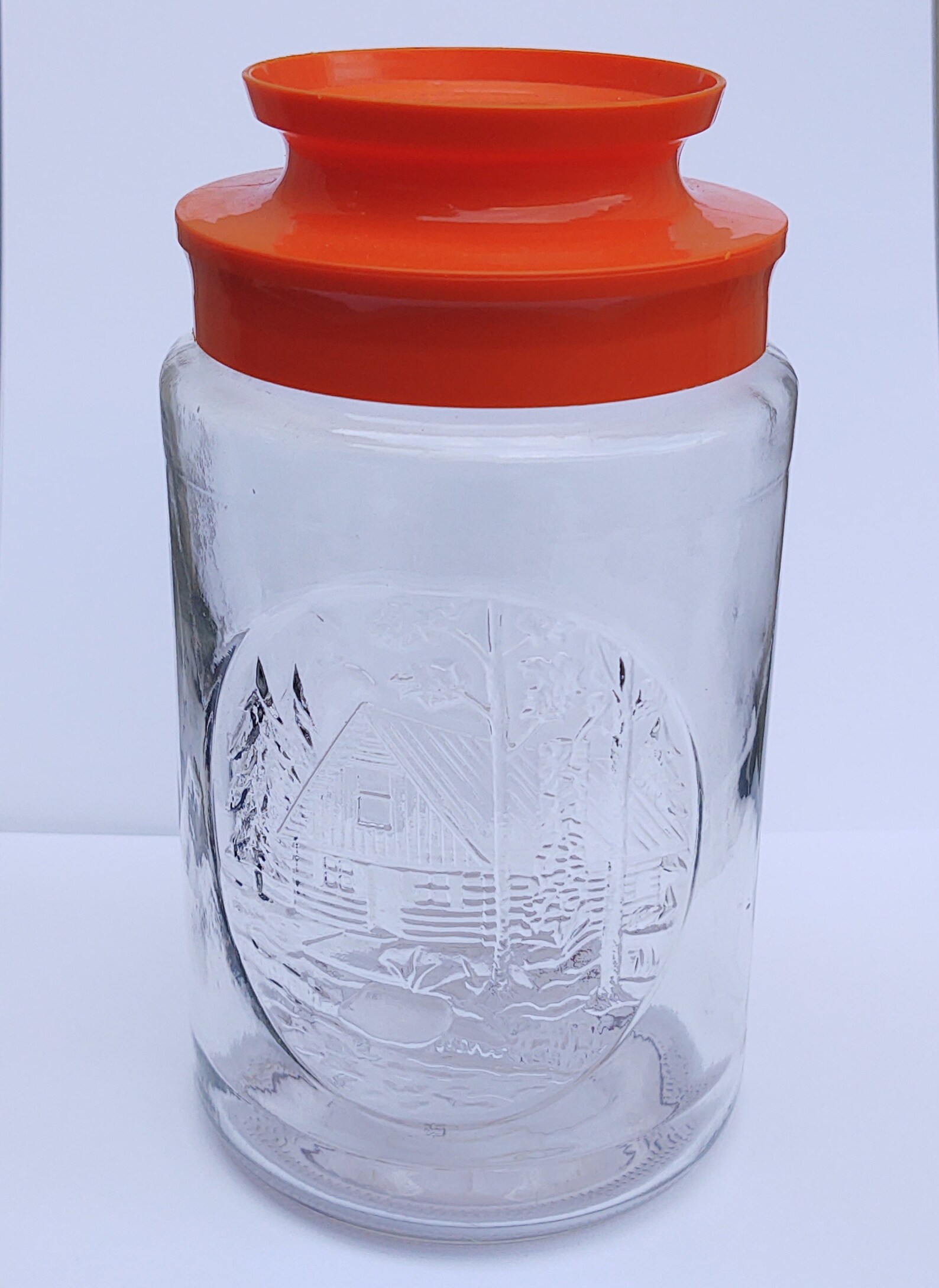 Vintage Tang Glass Jar - Etsy
