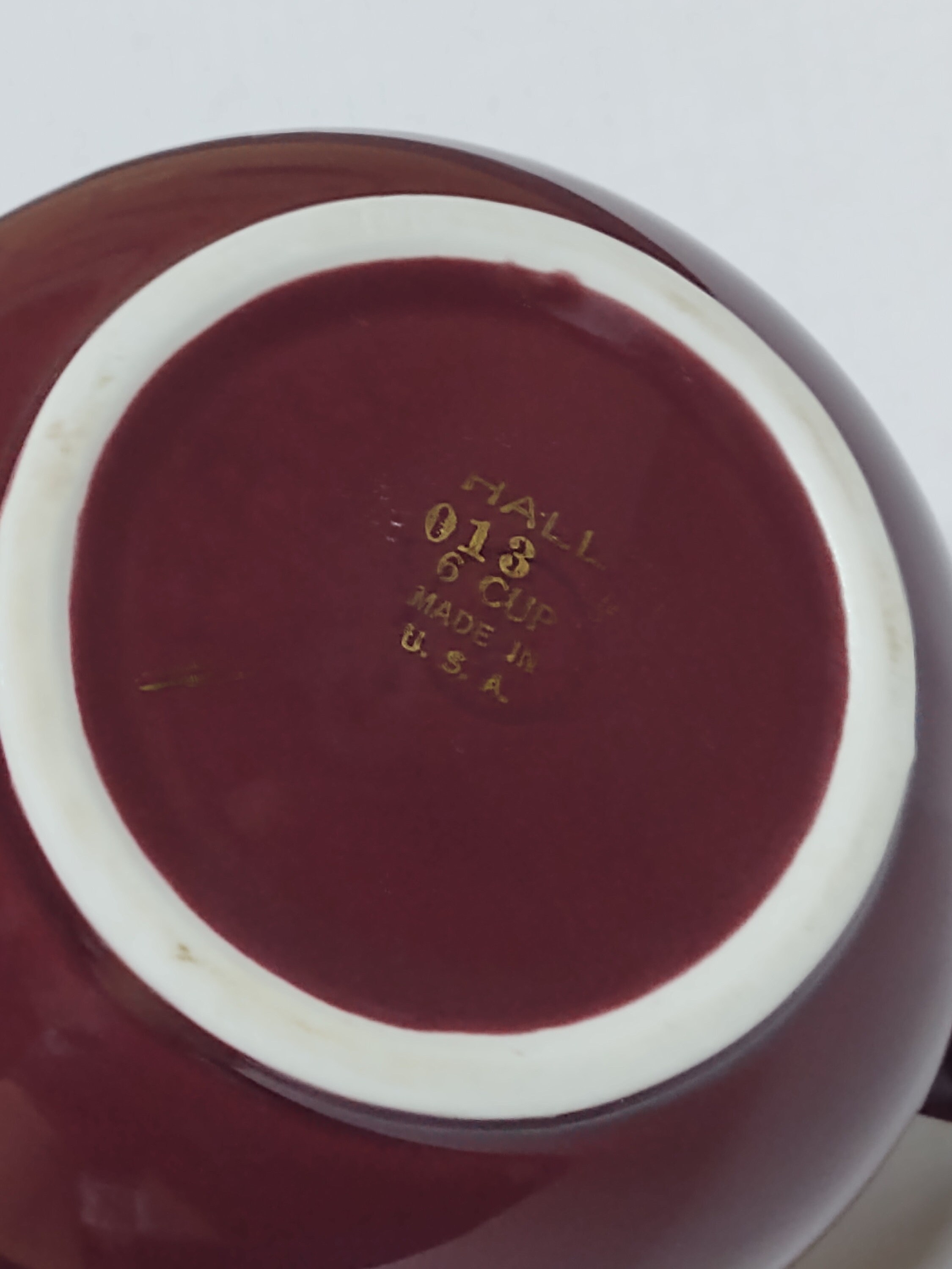 Vintage Hull Tea Pot - Etsy