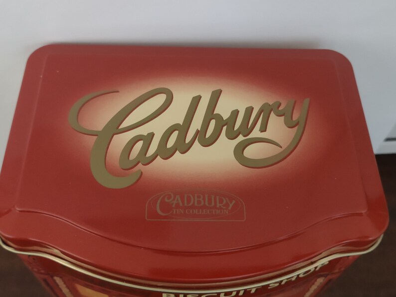 Vintage Cadbury Biscuit Tin - Etsy