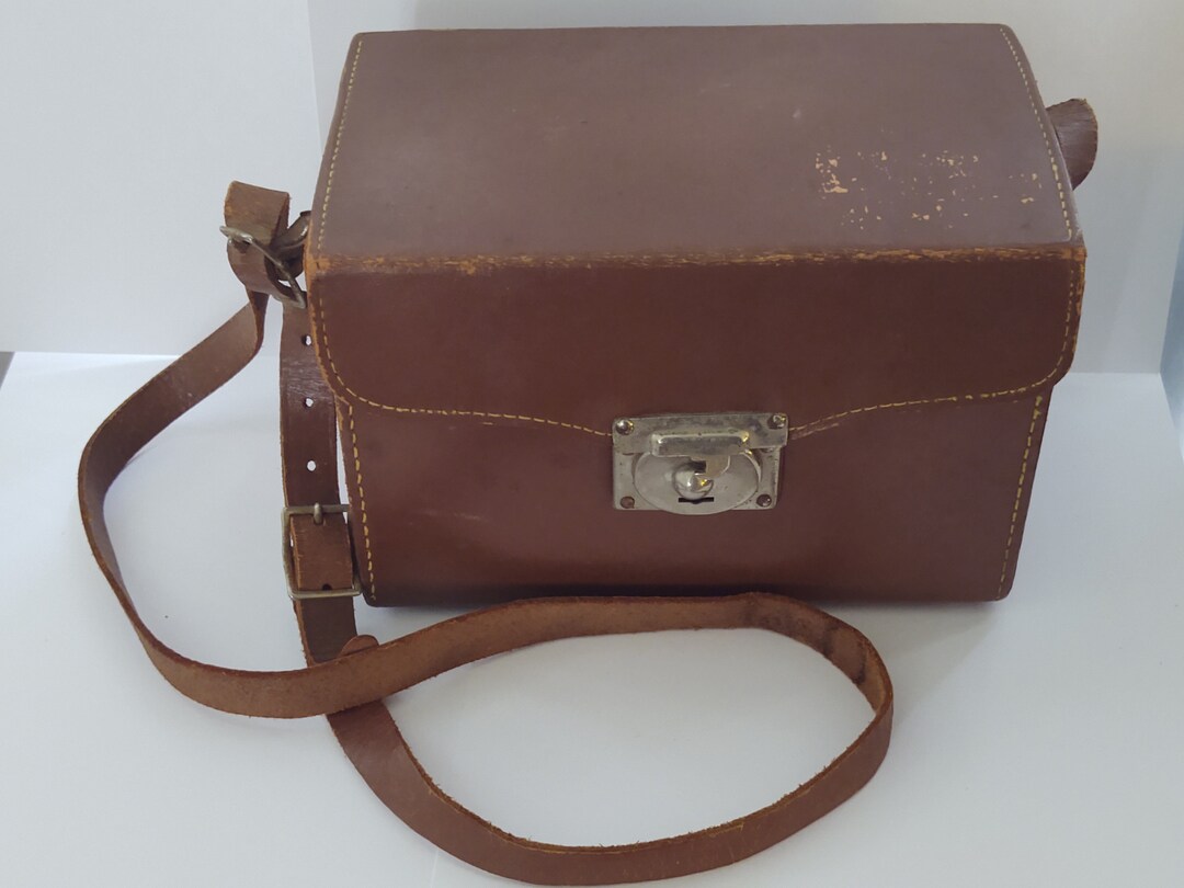 Vintage Leather Meter/camera Case - Etsy