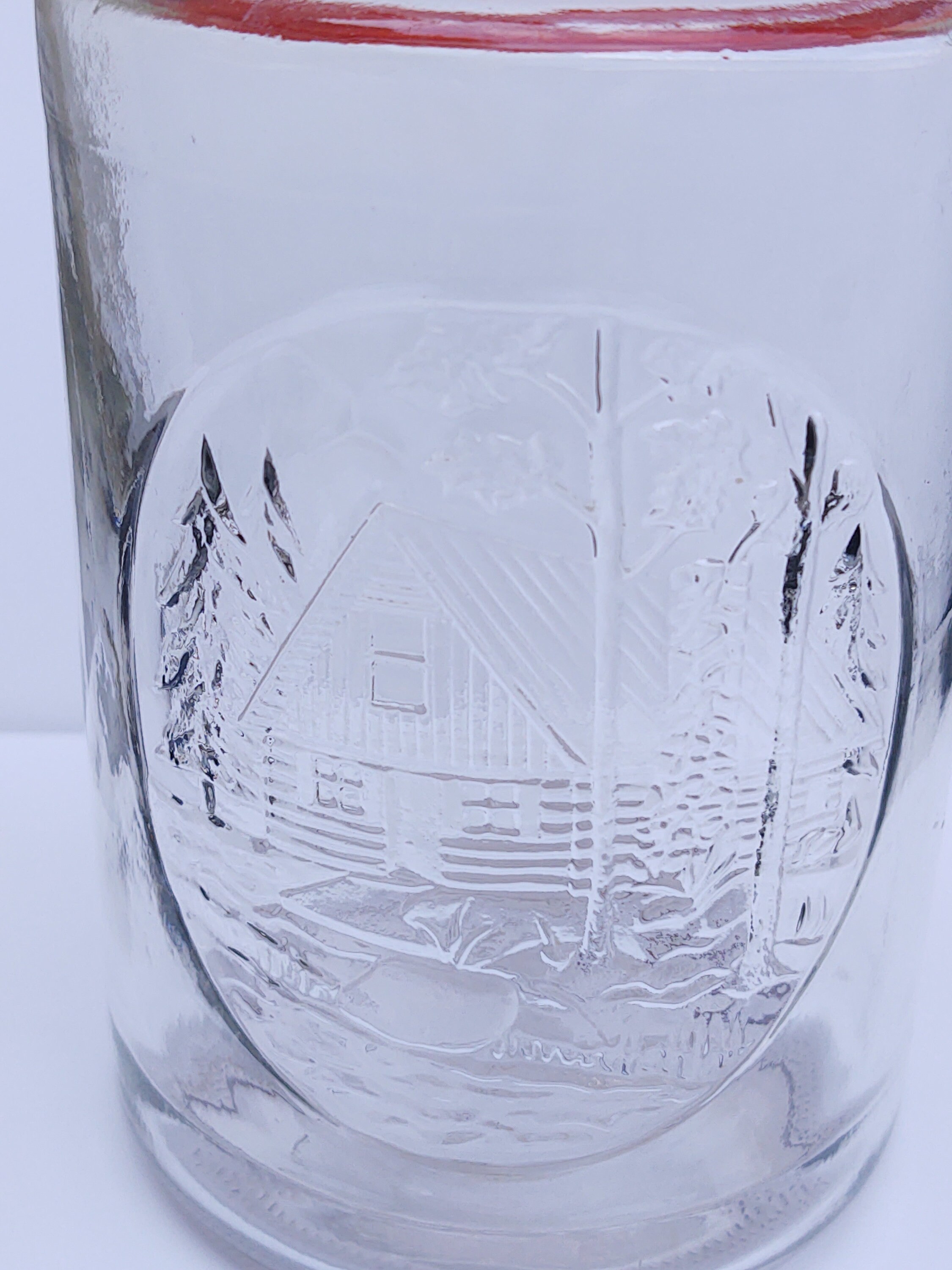 Vintage Tang Glass Jar - Etsy