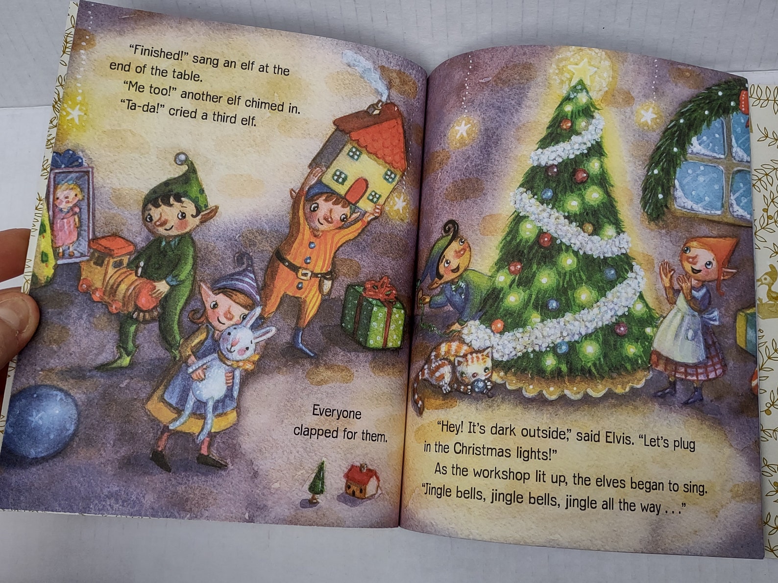 Kids Book - the Little Christmas Elf - Etsy