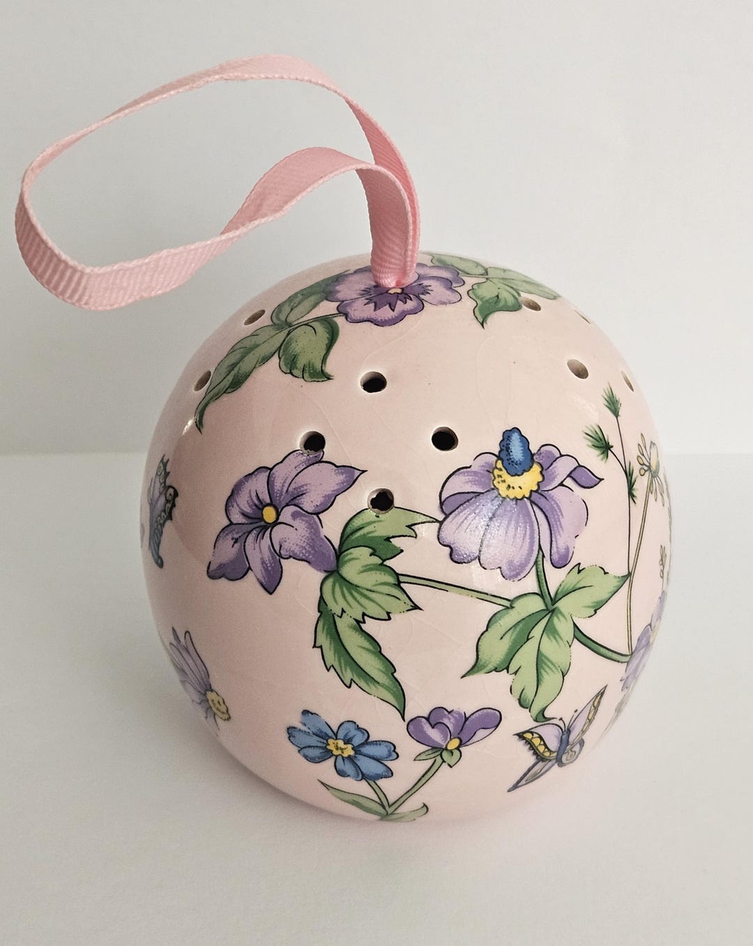 Vintage Ceramic Pomander Ball - Etsy