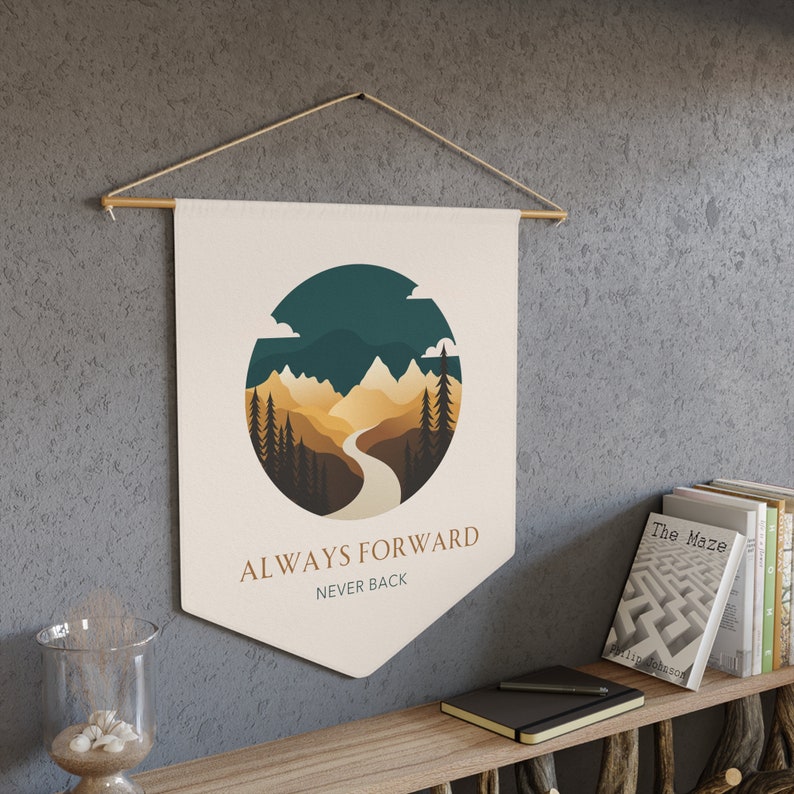 Always Forward Never Back Banner, Saint Junipero Serra Banner, Catholic Wall Hanging - Etsy