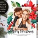 Canva Christmas Card Template, Happy Holidays, DIY Editable Holiday ...