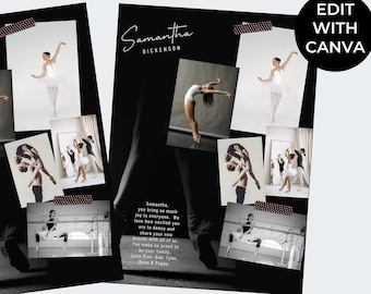 Dance Program Ad Full Page - Etsy