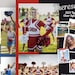 Full Page CHEER Yearbook or Sports Program Ad Template, Editable in ...