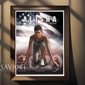 NEW! Track and Field Program Tribute Ad Template - Senior Night ...