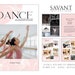 Dance Template - Studio Yearbook Album - 8.5x11, 26-page Magazine Style ...