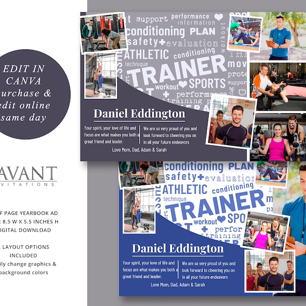 Sports Program Ad - Etsy