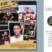 Senior YEARBOOK Football Ad or SPORTS PROGRAM Full Page Tribute ...
