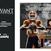 Full Page Football Yearbook or Sports Program Tribute Ad Plus 16x20 ...