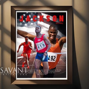 NEW! Track and Field Program Tribute Ad Template - Senior Night ...