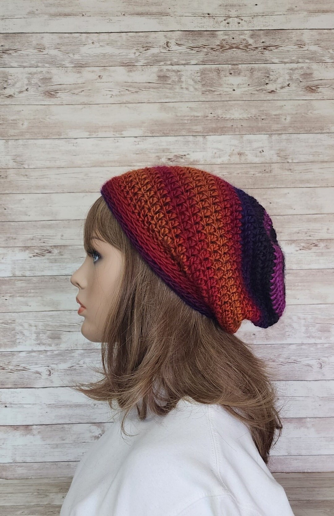 Adult Slouchy Hat, Slouchy Hat for Winter, Womens Winter Hat, Slouchy ...