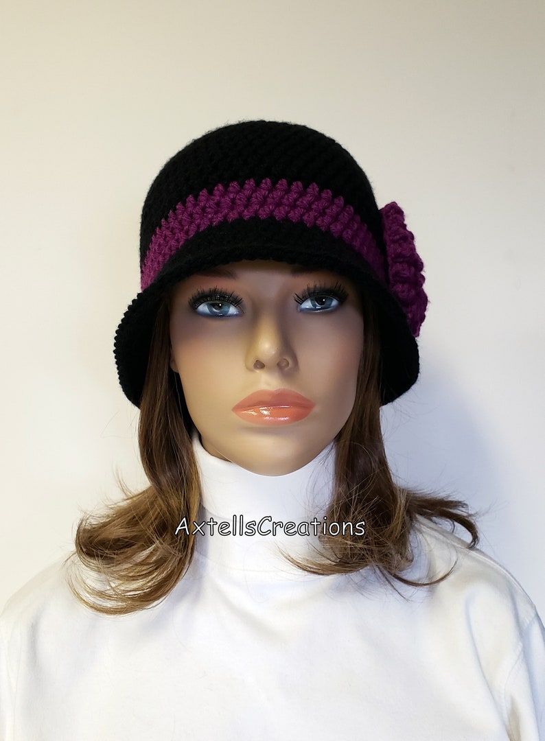 Womens Winter 1920s Hat Womens Vintage Style Flapper Hat - Etsy