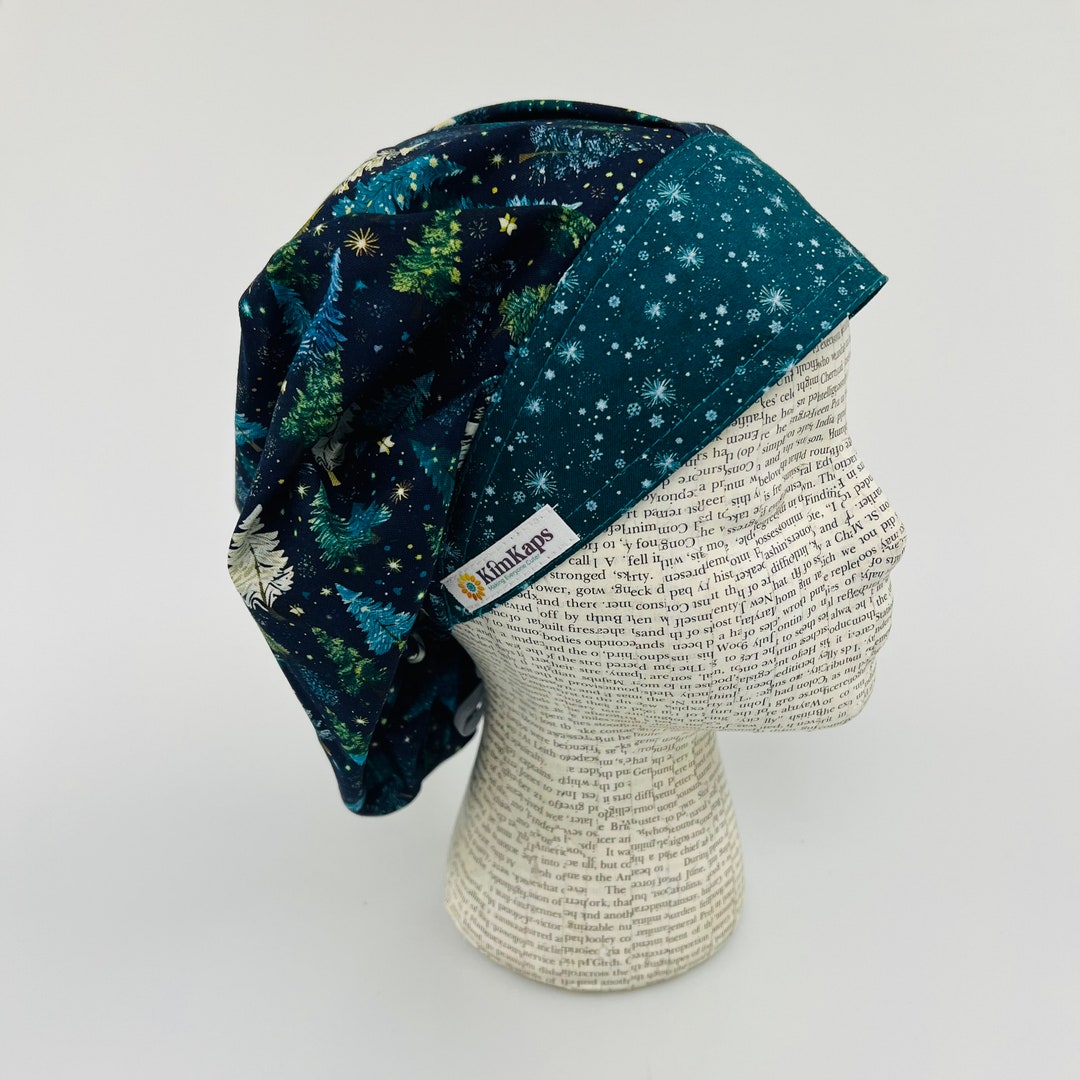Scrub Hat by Kimkaps Surgical Hat Bouffant Scrub Cap - Etsy