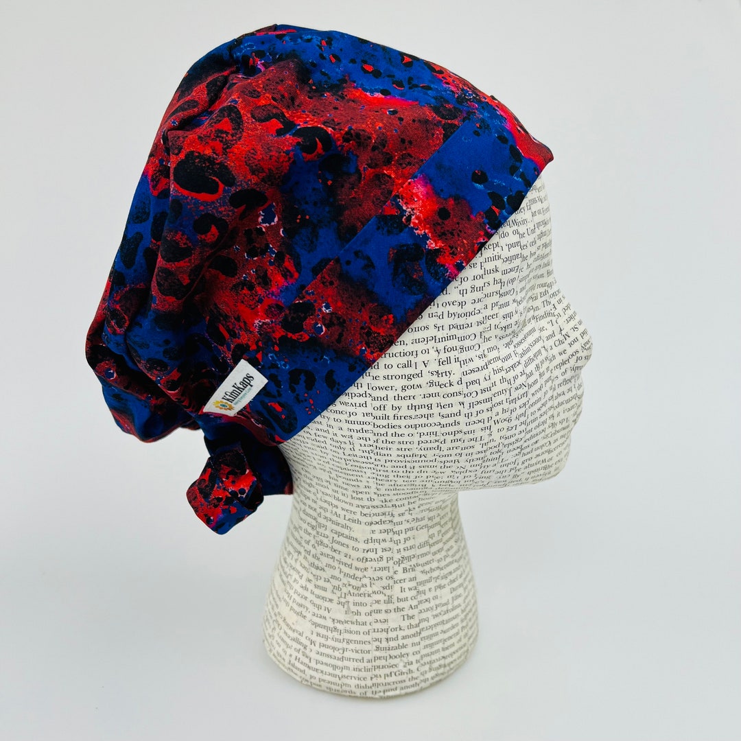 Scrub Hat by Kimkaps Surgical Hat Tie Back Scrub Cap Sale Bargain ...