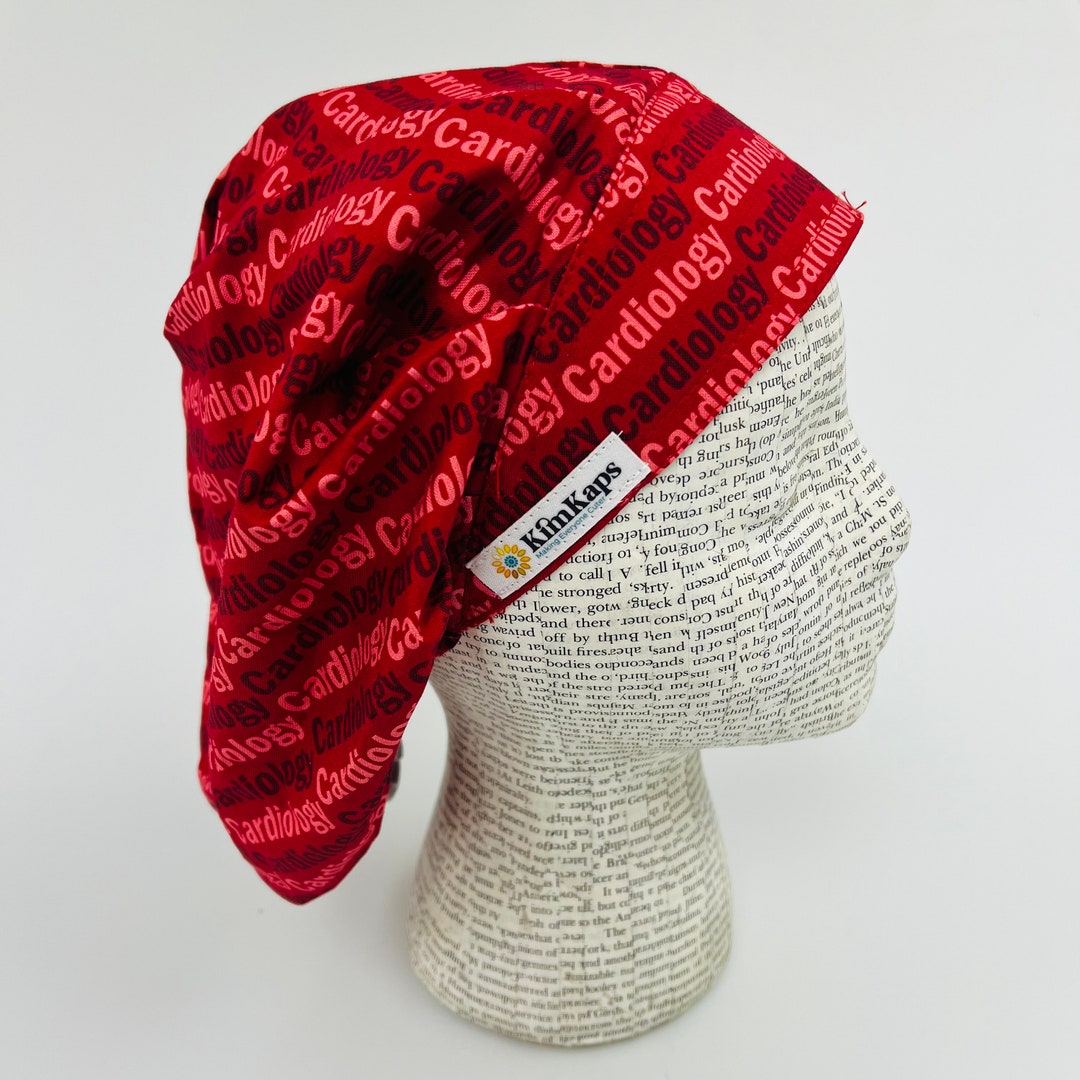 Scrub Hat by Kimkaps Surgical Hat Bouffant Scrub Cap Traditional ...