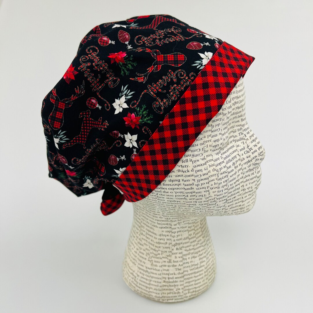 Scrub Hat by Kimkaps Surgical Hat Tie Back Scrub Cap Sale Bargain ...