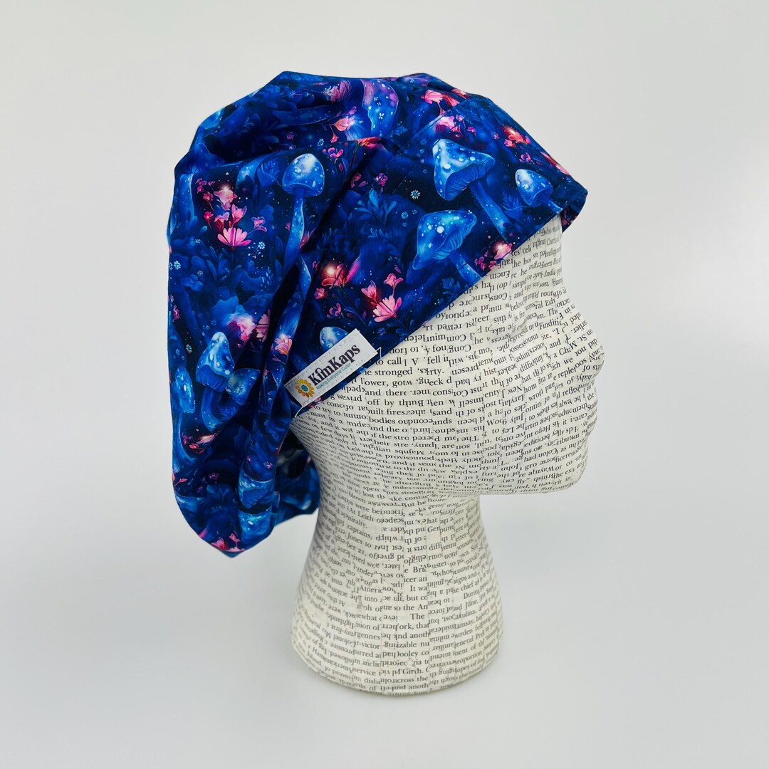 Scrub Hat by Kimkaps Surgical Hat Bouffant Scrub Cap Traditional ...