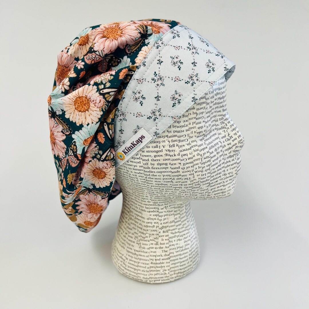 Scrub Hat by Kimkaps Surgical Hat Bouffant Scrub Cap Traditional ...