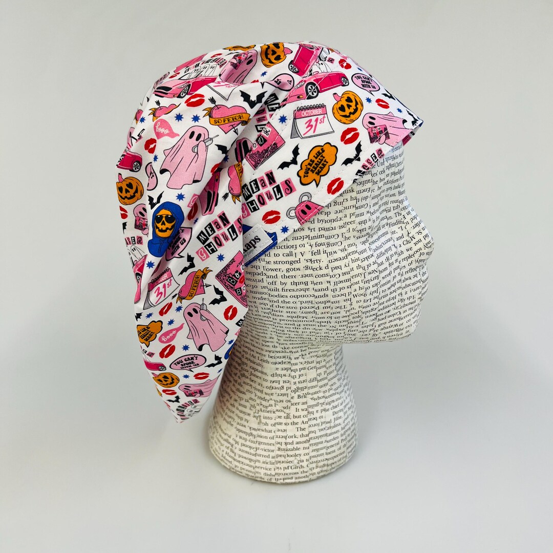 Scrub Hat by Kimkaps Surgical Hat Bouffant Scrub Cap Traditional Bouffant Sale Bargain Clearance ...