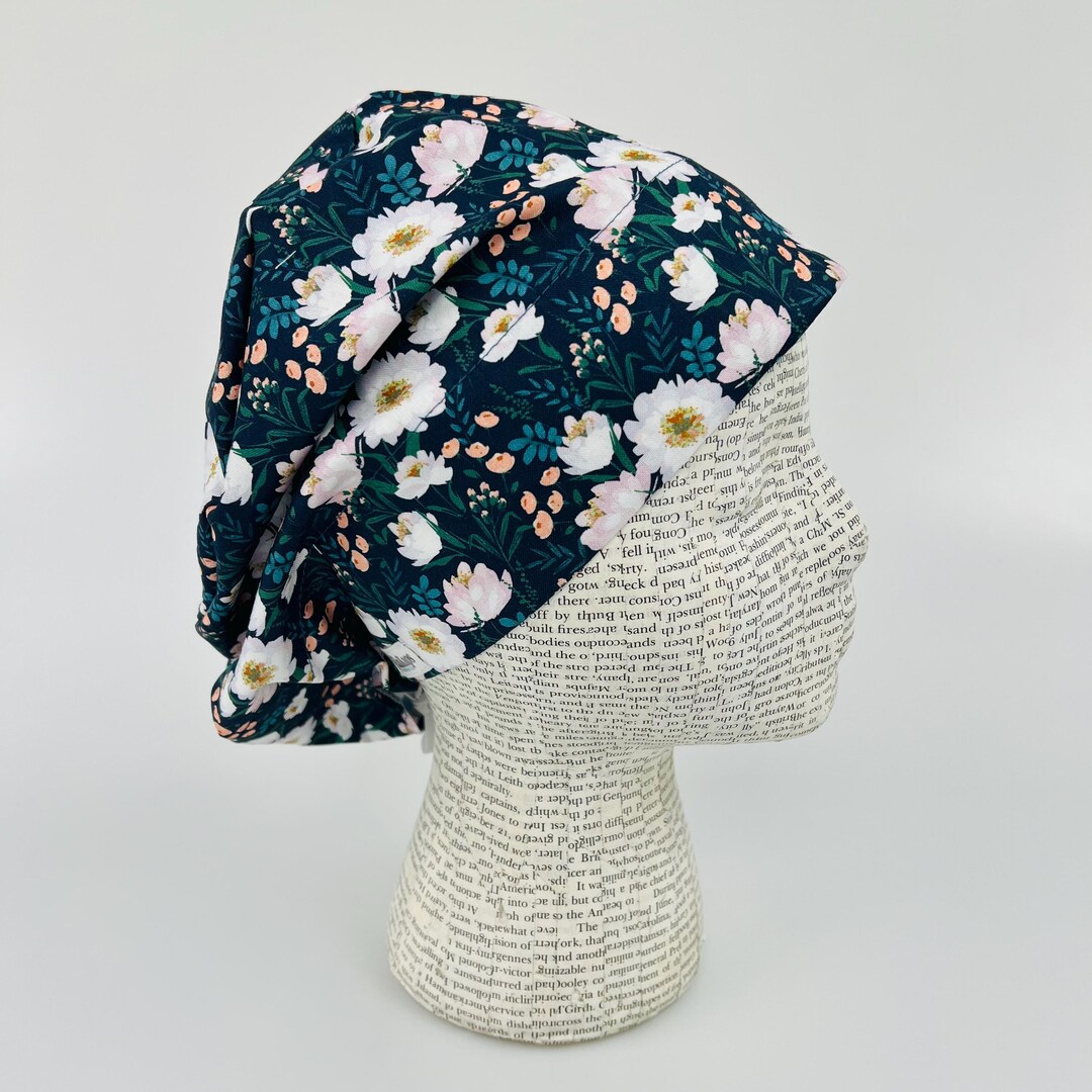 Scrub Hat by Kimkaps Surgical Hat European Scrub Cap Pink White Green ...