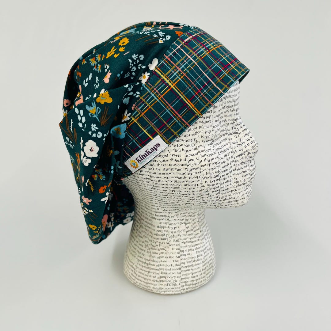 Scrub Hat by Kimkaps Surgical Hat Bouffant Scrub Cap Traditional ...