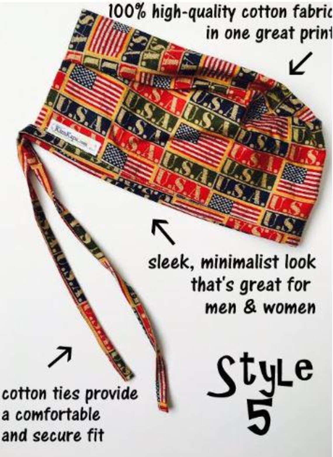 Scrub Hat by Kimkaps Surgical Hat Men's Scrub Cap Sale Bargain ...