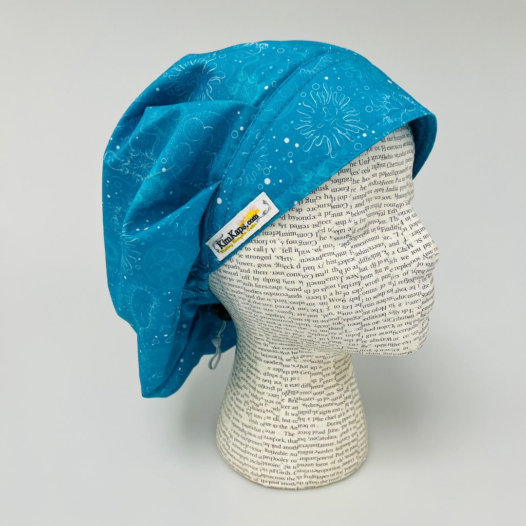 Scrub Hat by Kimkaps Surgical Hat Bouffant Scrub Cap Traditional ...