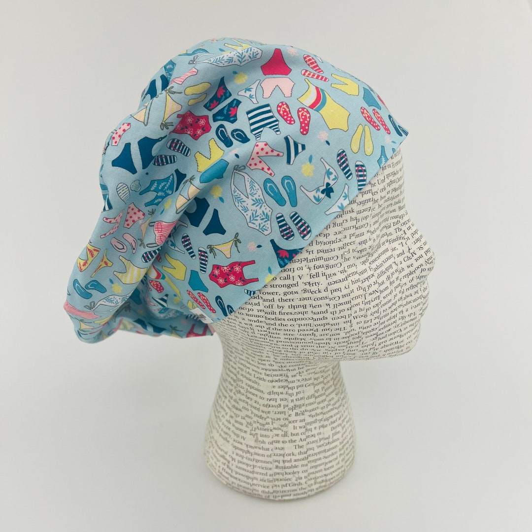 Scrub Hat by Kimkaps Surgical Hat European Scrub Cap Sale Bargain Clearance Blue Pink Green ...