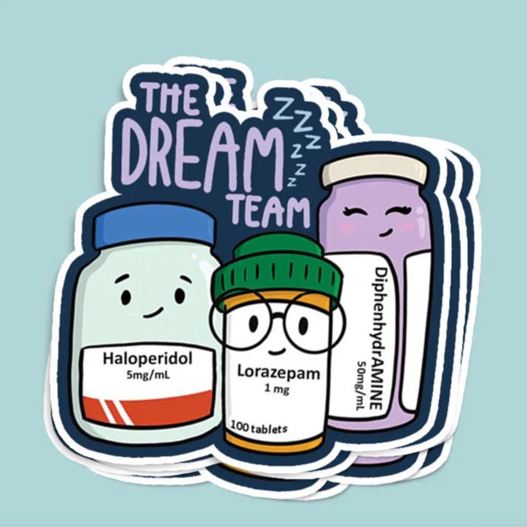 Dream Team Stickers, Funny Anesthesia Stickers, Nurse, Doctor ...