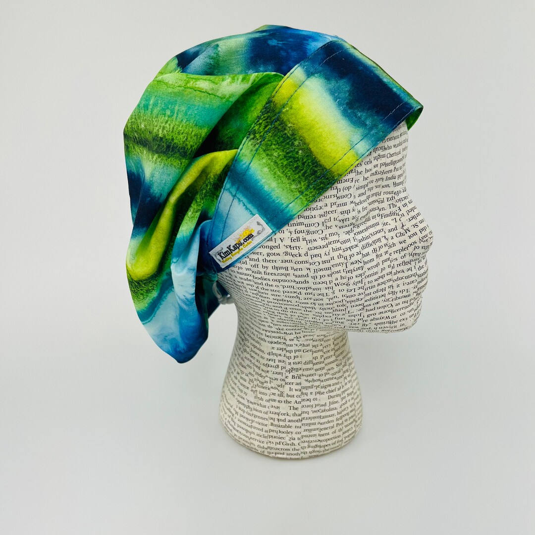 Scrub Hat by Kimkaps Surgical Hat Bouffant Scrub Cap Traditional ...