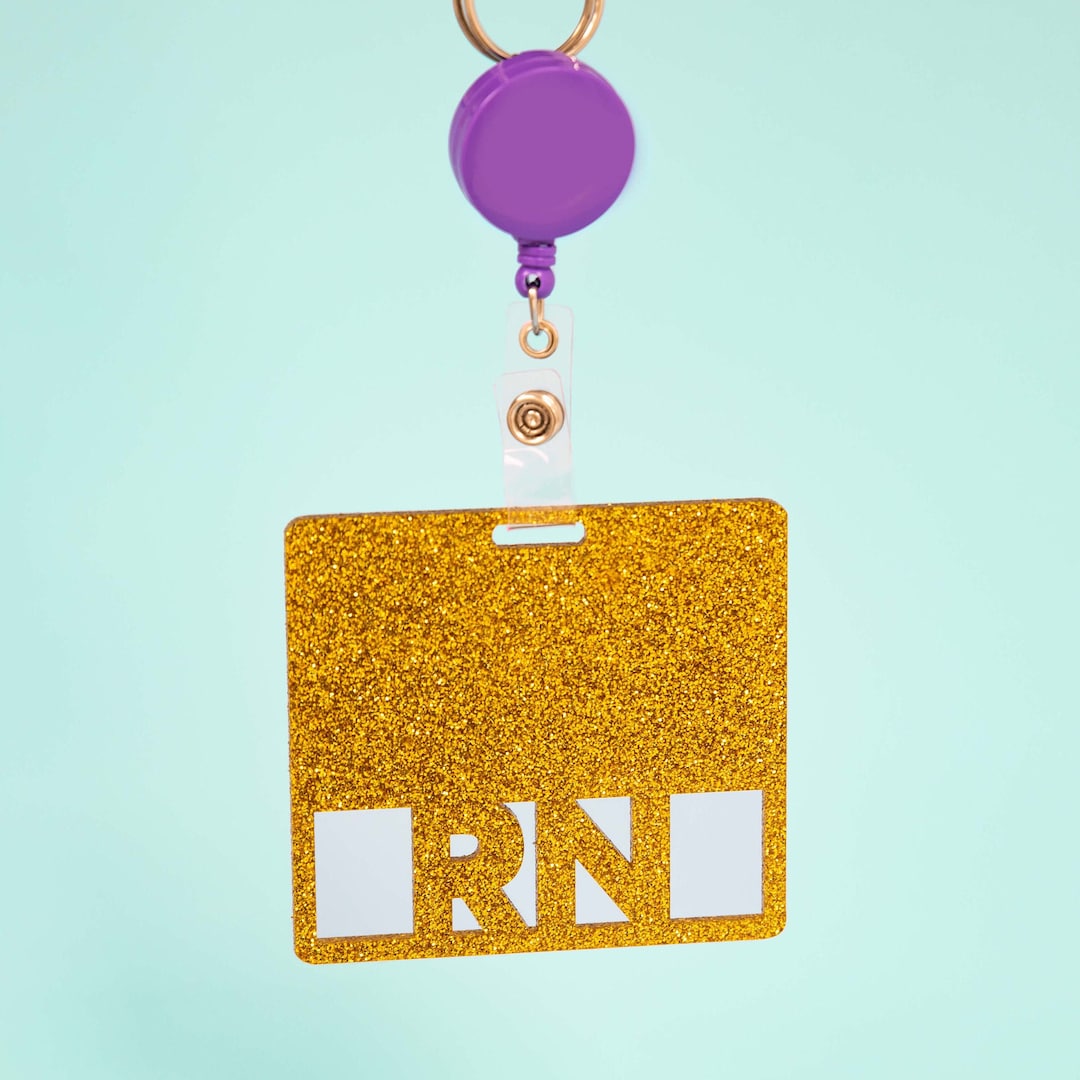 Badge Buddy Nurse, RN Badge Buddy, Healthcare Worker Badge Tag ...
