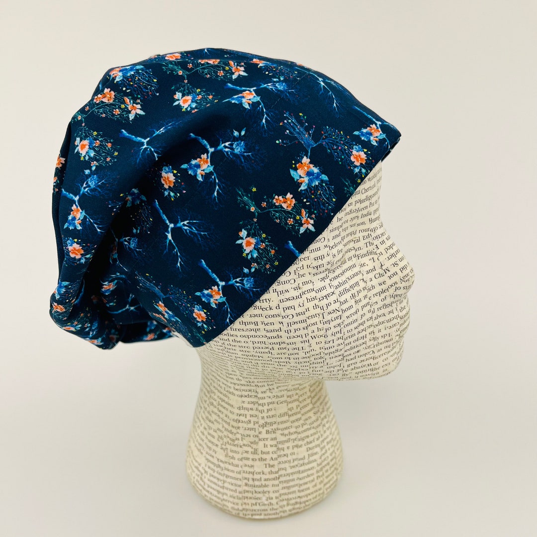 Scrub Hat by Kimkaps Surgical Hat European Scrub Cap Blue Teal Green ...