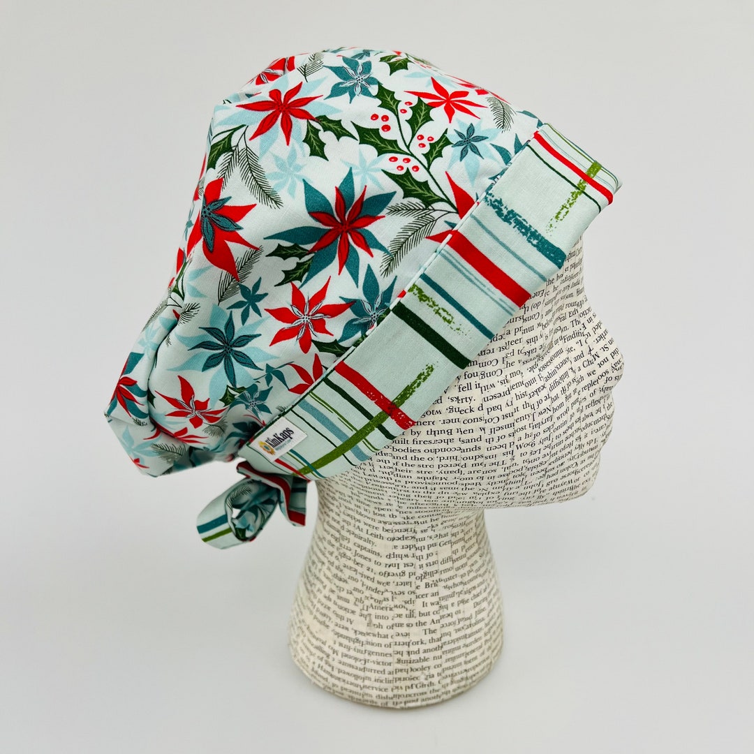 Scrub Hat by Kimkaps Surgical Hat Tie Back Scrub Cap Sale Bargain ...