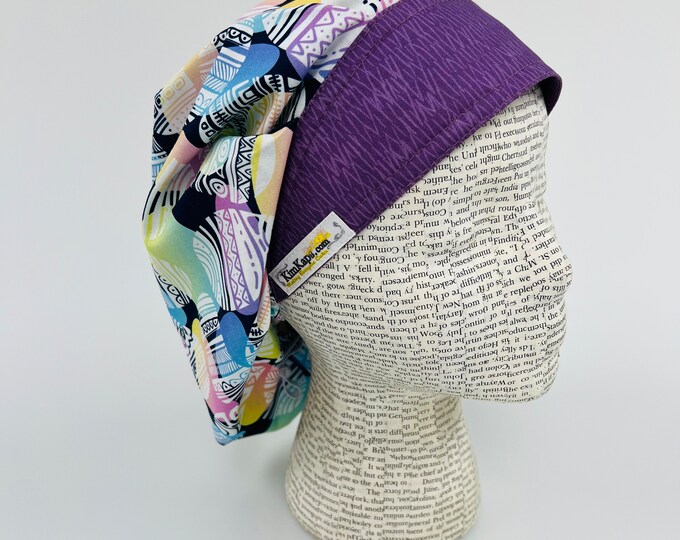 Scrub Hat by Kimkaps Surgical Hat Bouffant Scrub Cap Traditional Bouffant Sale Bargain Clearance ...